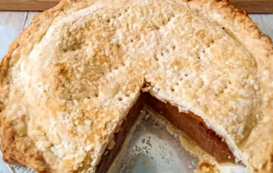 Apple Schnitz Pie Recipe - Easy Recipes Life