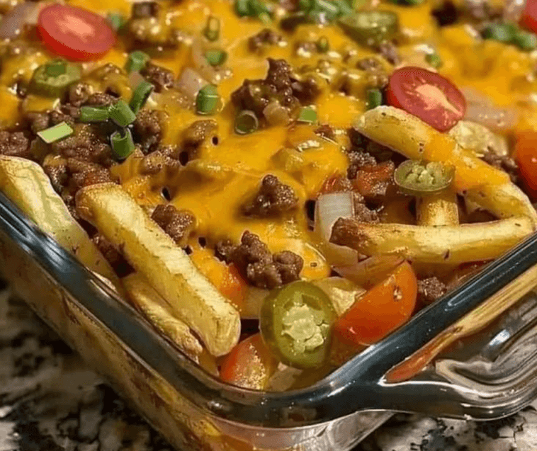 Cheeseburger and Fries Casserole Recipe - Easy Recipes Life