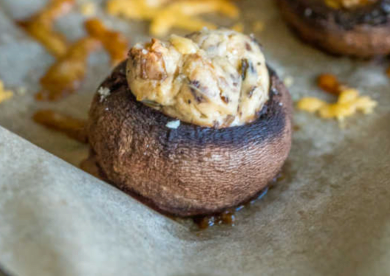 Cream Cheese Stuffed Mushrooms - Easy Recipes Life