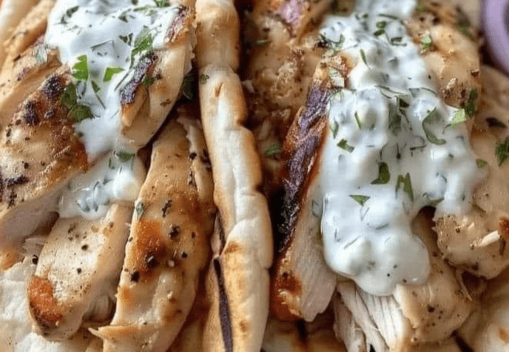 Greek Chicken Gyros Recipe - Easy Recipes Life
