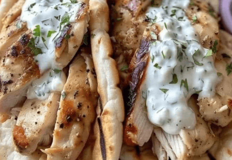 Greek Chicken Gyros Recipe - Easy Recipes Life