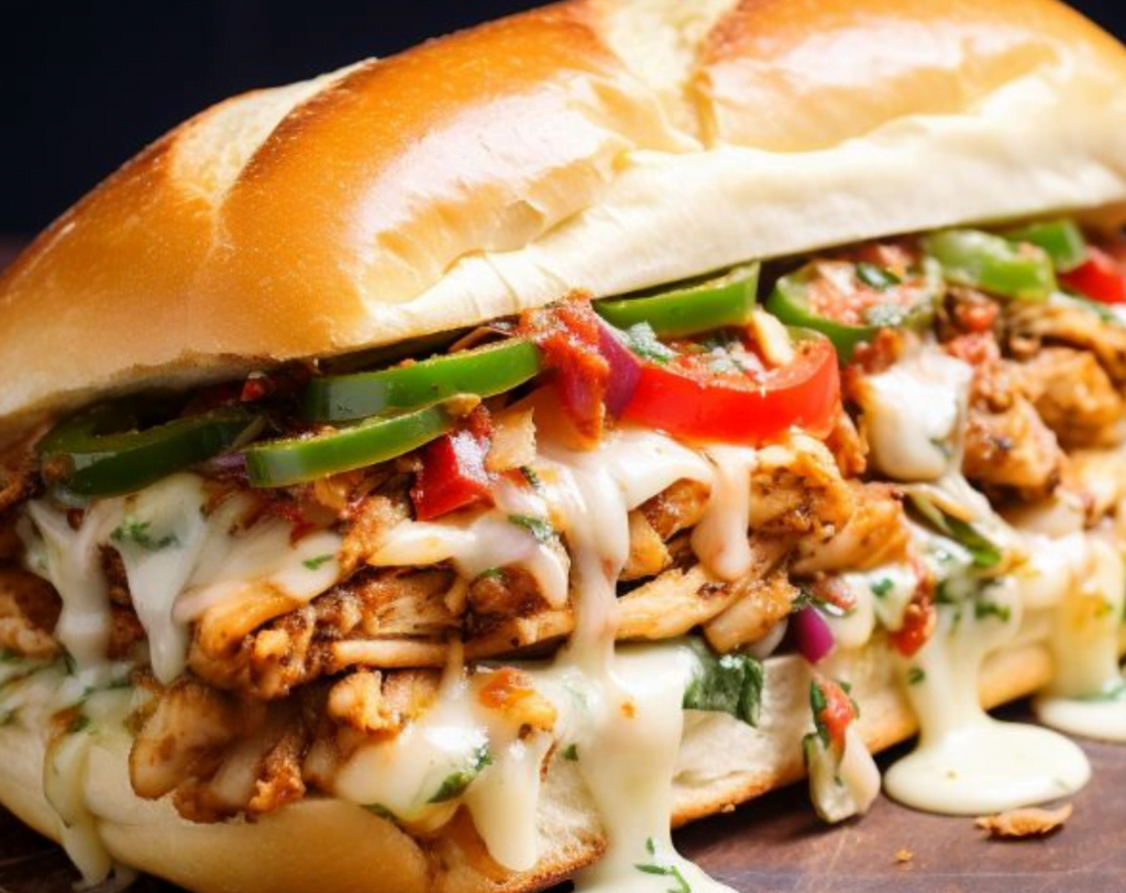 Slow Cooker Chicken Philly Sandwiches - Easy Recipes Life