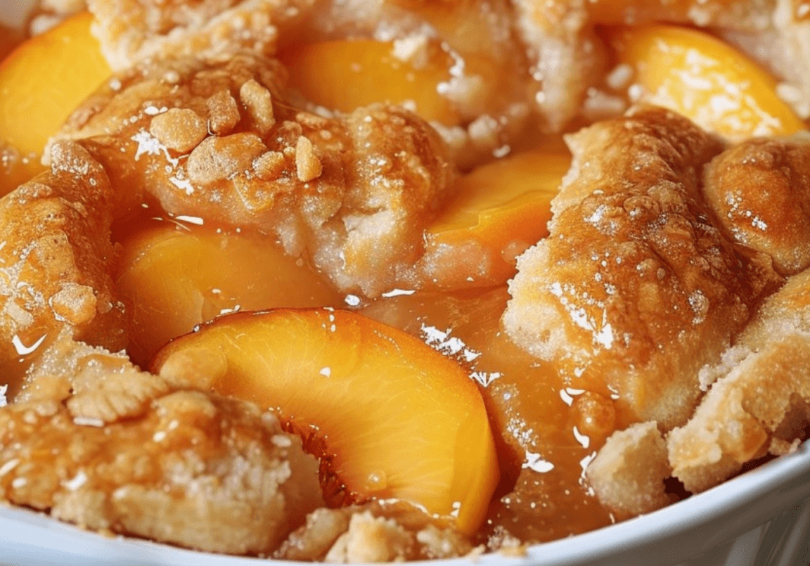 Ridiculously Easy Peach Cobbler - Easy Recipes Life