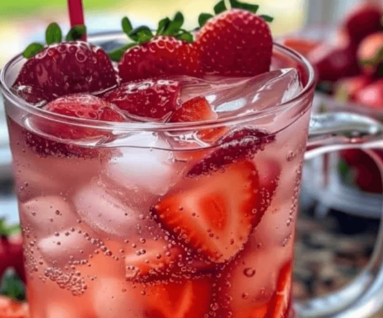 Strawberry Punch Recipe - Easy Recipes Life