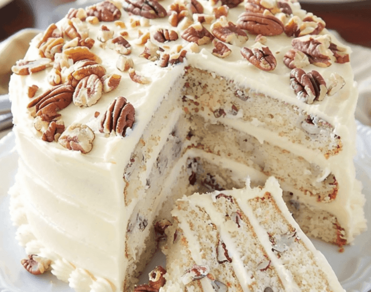 BUTTER PECAN CAKE RECIPE - Easy Recipes Life