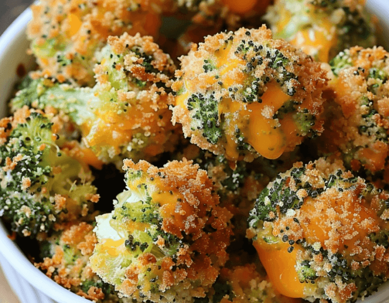 Crispy Broccoli Cheese Bites - Easy Recipes Life