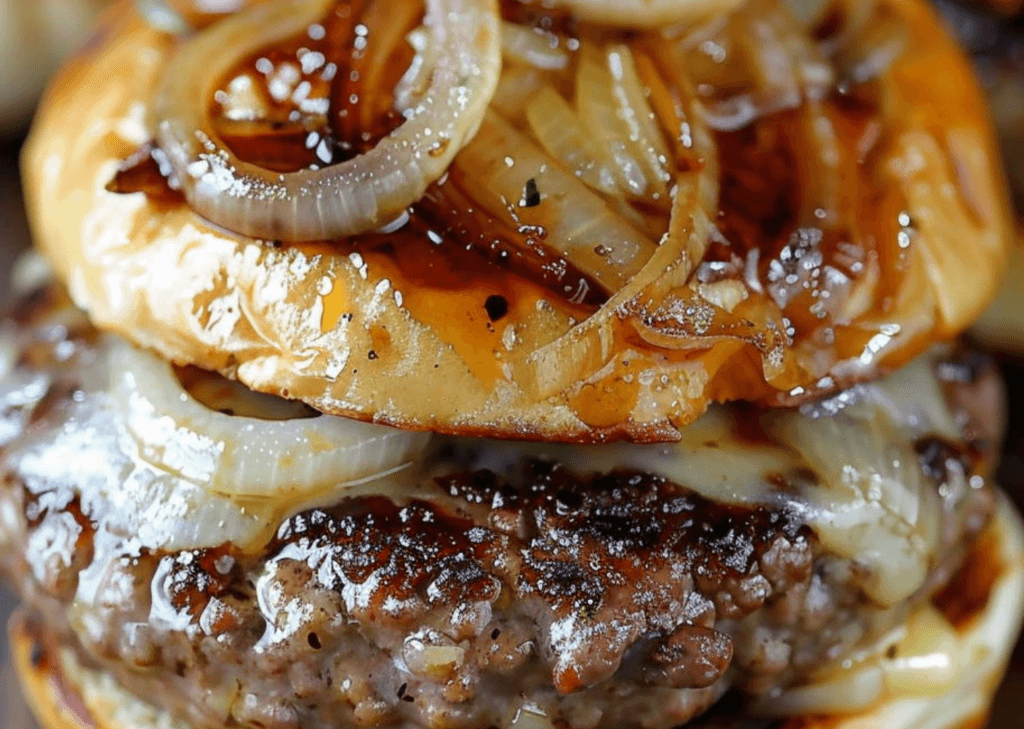 French Onion Burgers - Easy Recipes Life