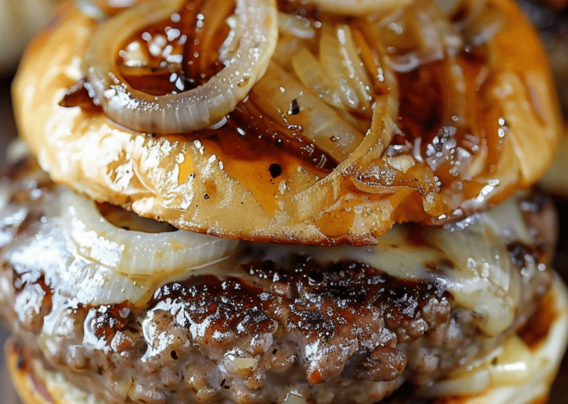 French Onion Burgers - Easy Recipes Life