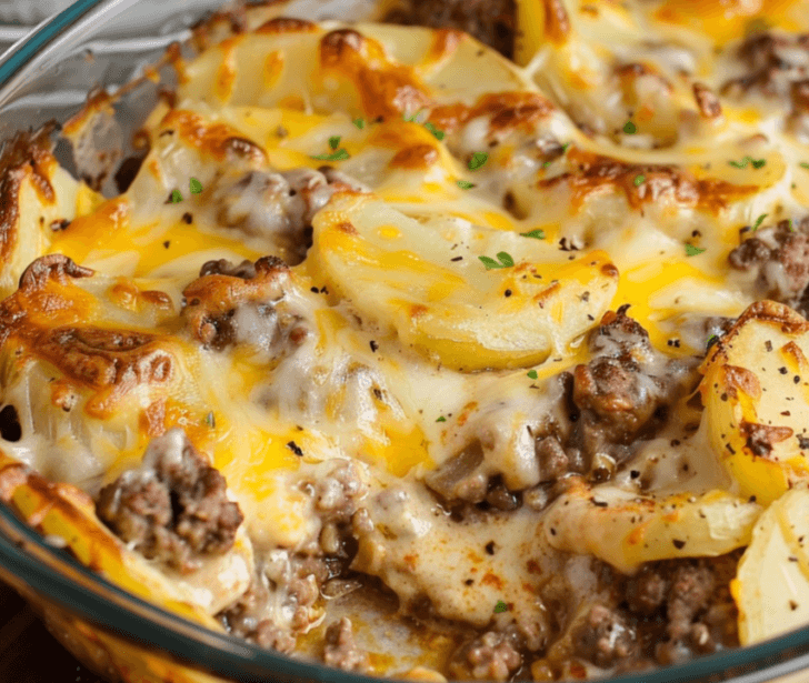 How to Make a Delicious Hamburger and Potato Casserole - Easy Recipes Life