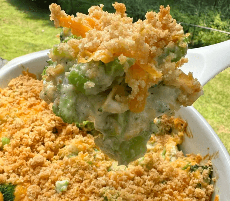 Broccoli Cheddar Casserole - Easy Recipes Life