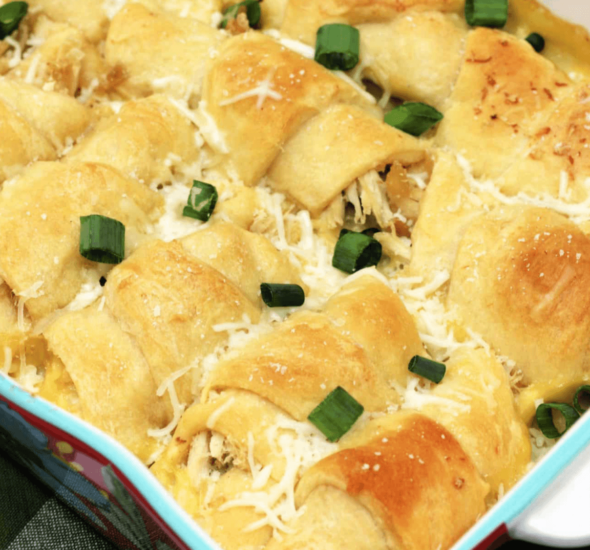 Crescent and Chicken Roll-ups - Easy Recipes Life