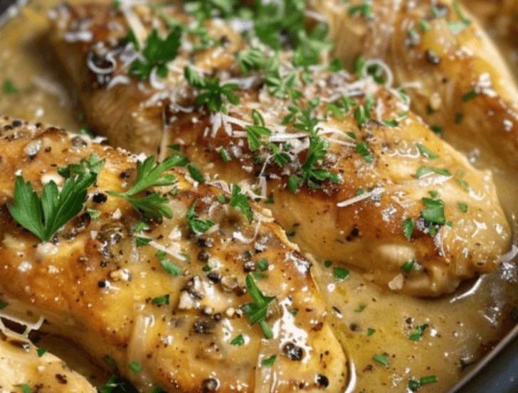 Slow Cooker Chicken Scampi - Easy Recipes Life