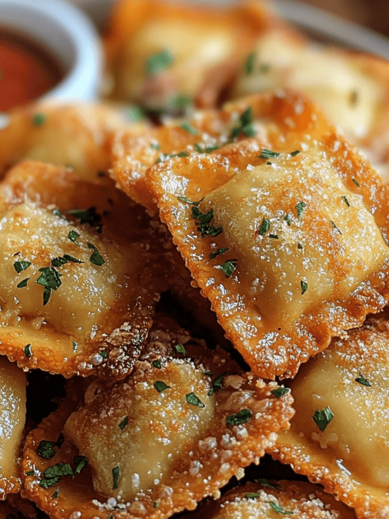 How to Make the Perfect Crispy Toasted Ravioli - Easy Recipes Life