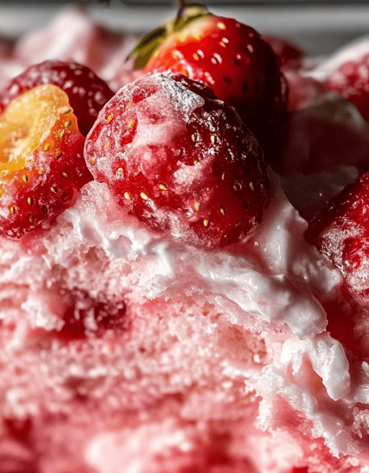 Strawberry Jello Angel Food Cake Recipe - Easy Recipes Life