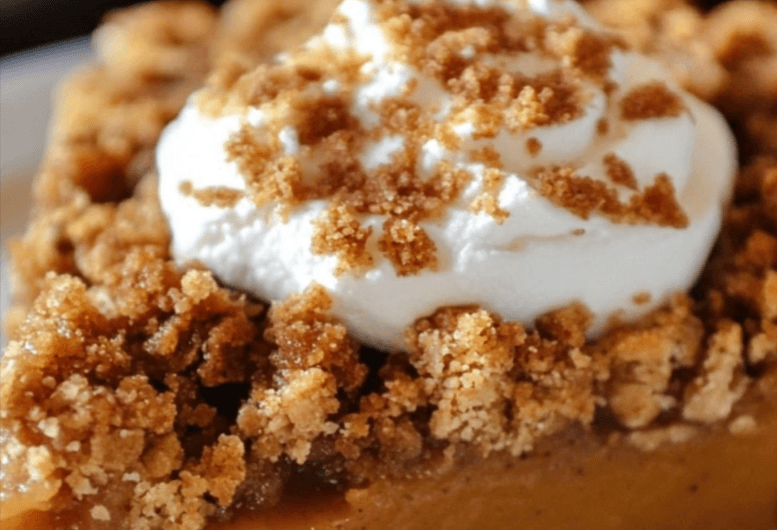 Pumpkin Pie Crisp - Easy Recipes Life