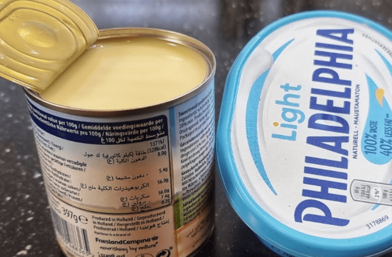 Quick and Creamy Condensed Milk & Cream Cheese Dessert - Easy Recipes Life