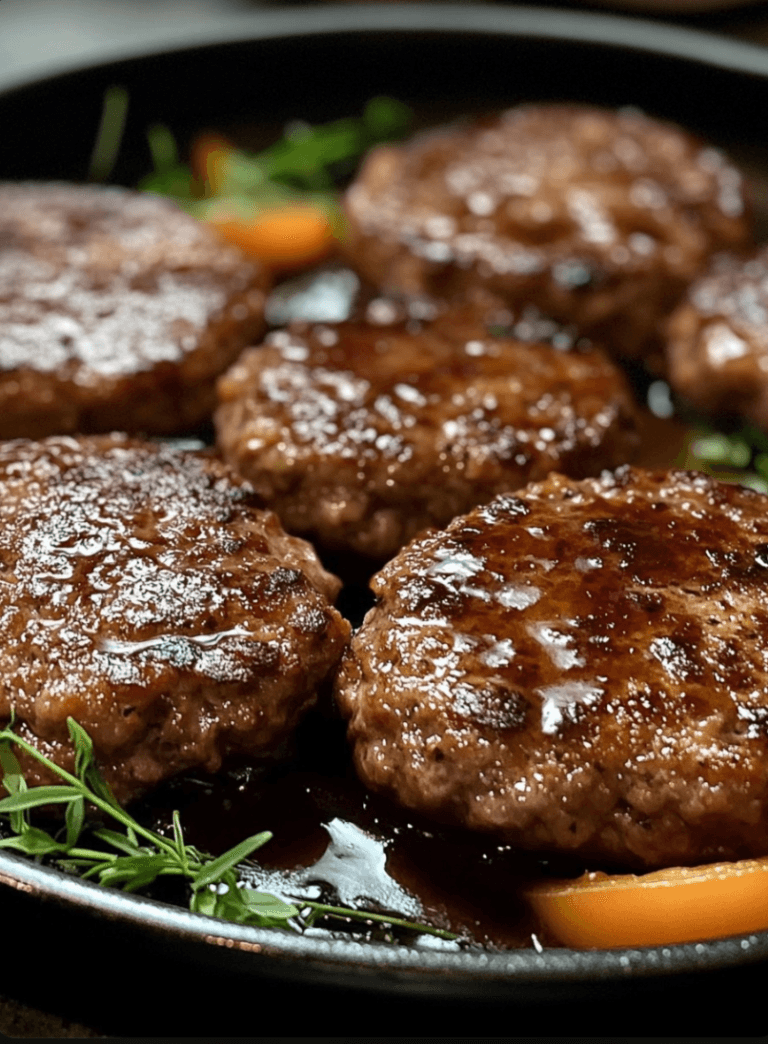 Hamburger Steak Patties with Gravy - Easy Recipes Life