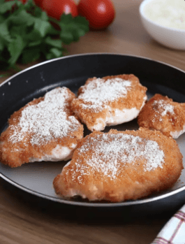 Crispy Pan-Fried Chicken Breasts - Easy Recipes Life
