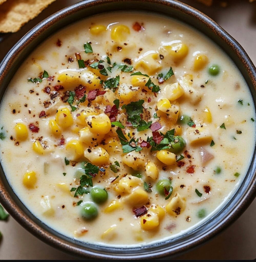Creamy Corn Chowder - Easy Recipes Life