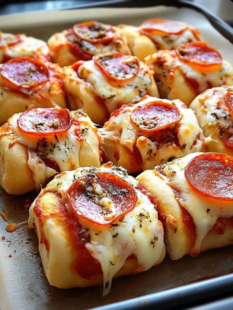 Pepperoni Pizza Bread - Easy Recipes Life