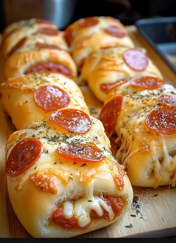 Pepperoni Pizza Bread - Easy Recipes Life