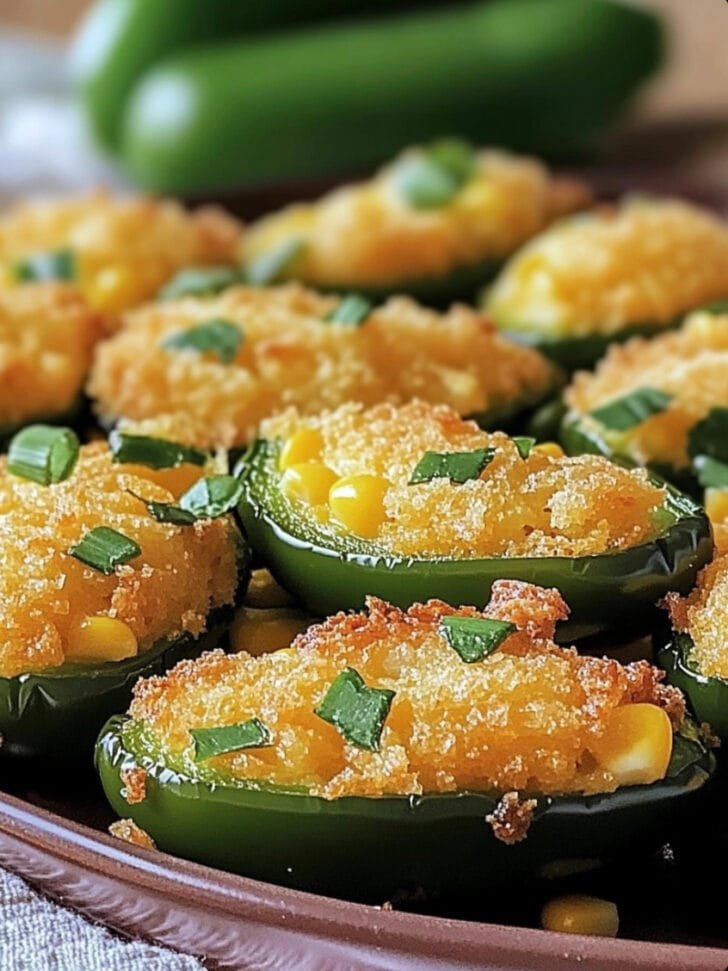 Jalapeño Cornbread Poppers - Easy Recipes Life