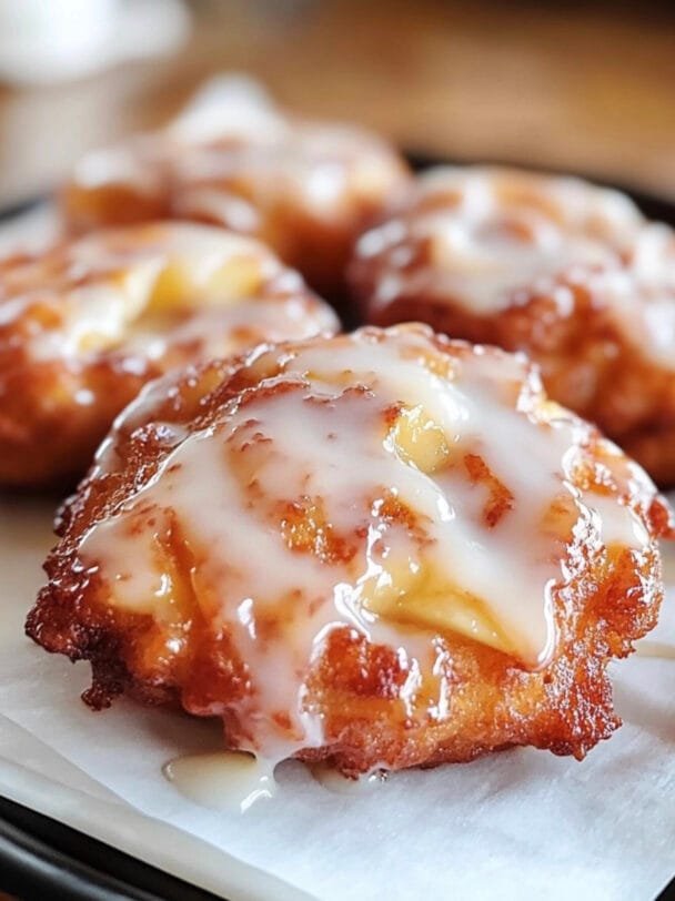 Baked Apple Fritters - Easy Recipes Life