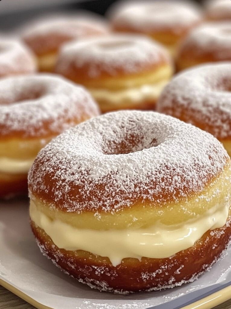 Custard Donuts - Easy Recipes Life
