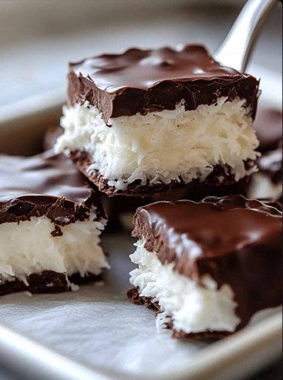 3-Ingredient Homemade Mounds Bars Recipe - Easy Recipes Life