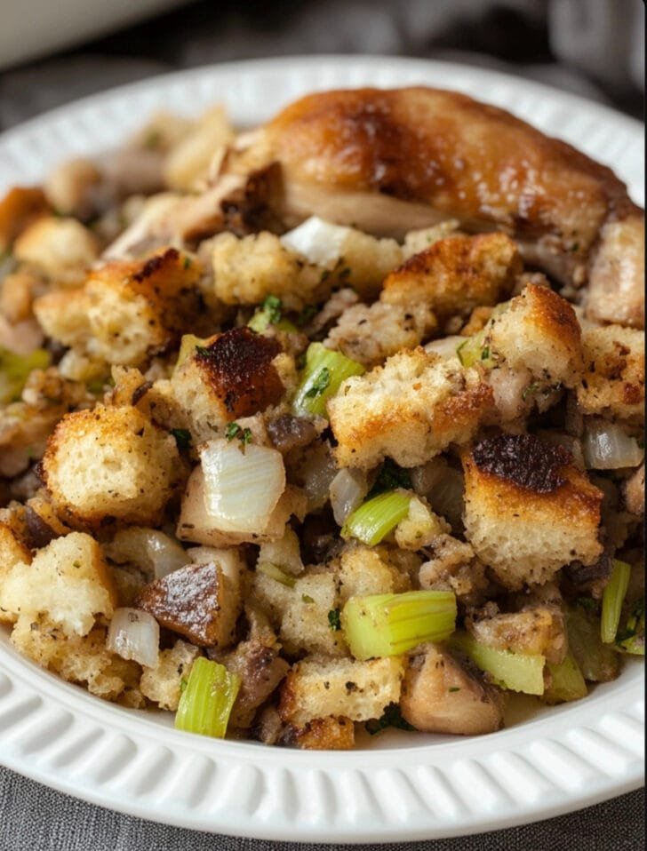 Rye Bread Stuffing - Easy Recipes Life