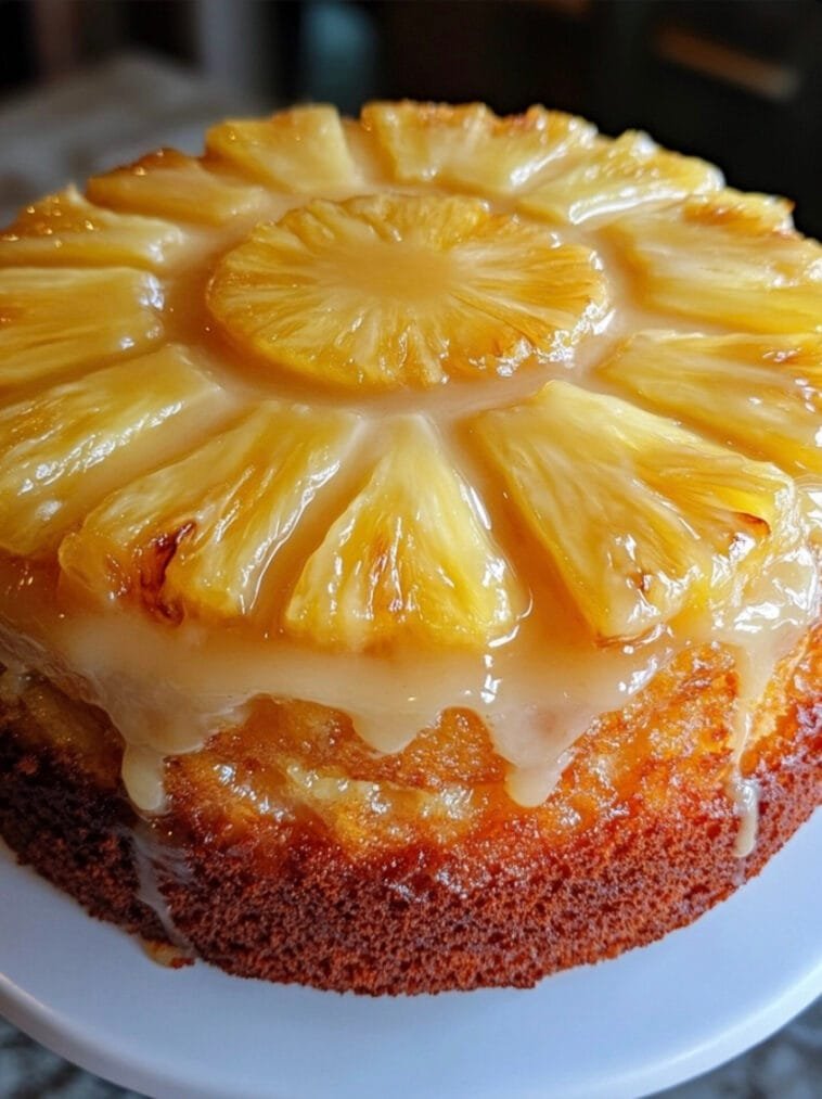 Pineapple Juice Cake Recipe - Easy Recipes Life