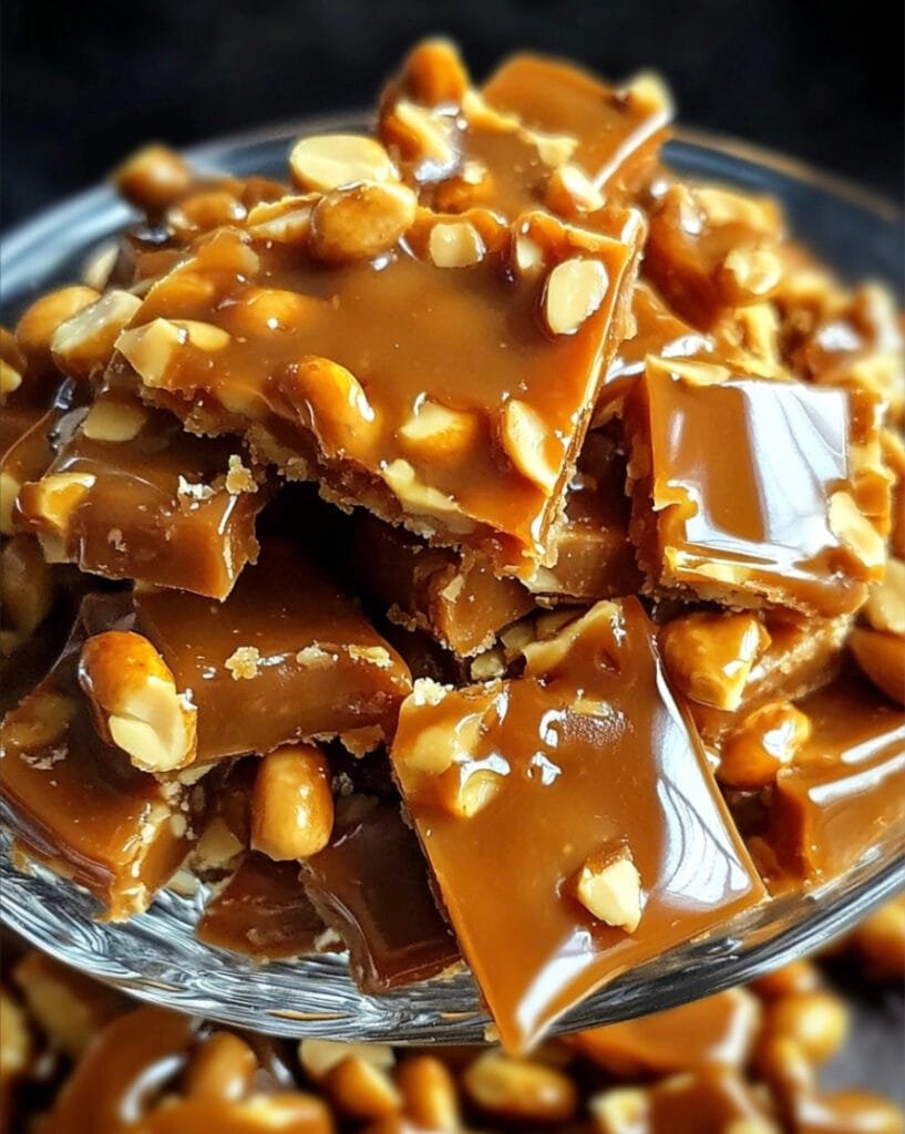 Mom's Best Peanut Brittle - Easy Recipes Life