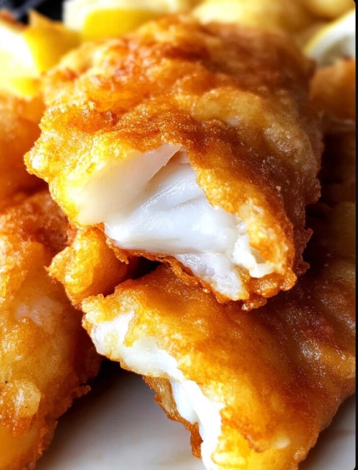 Batter Dipped Fried Fish Recipe - Easy Recipes Life