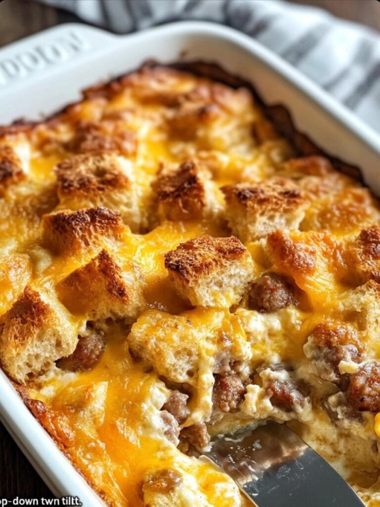 Easy Breakfast Sausage Casserole Recipe - Easy Recipes Life
