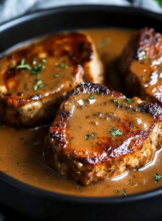 3-Ingredient Slow Cooker Pork Chop Recipe - Easy Recipes Life