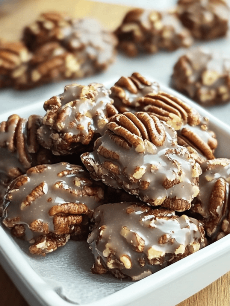 New Orleans Pecan Clusters - Easy Recipes Life
