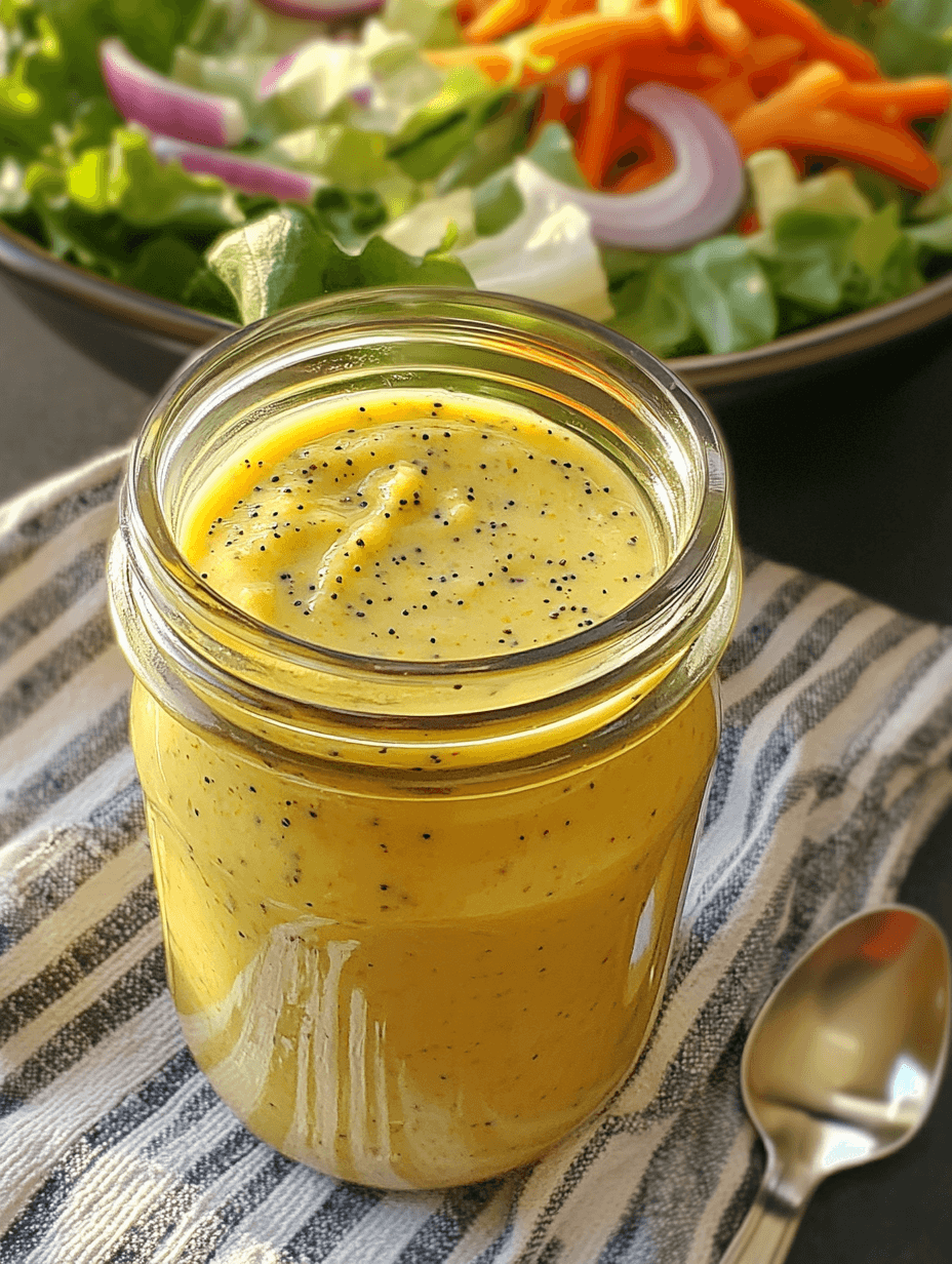 Lemon Poppy Seed Dressing - Easy Recipes Life