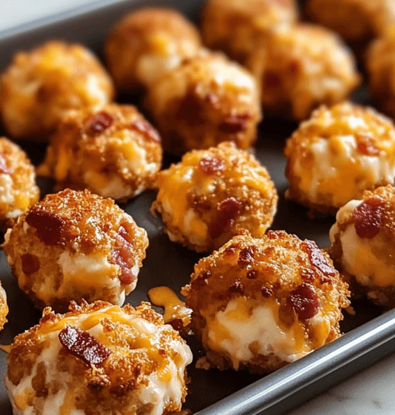Carb bacon cheddar mini cheese balls - Easy Recipes Life