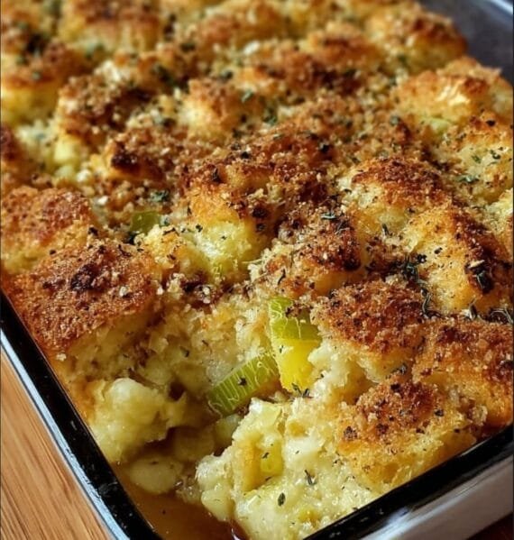 Savory Bread Pudding - Easy Recipes Life
