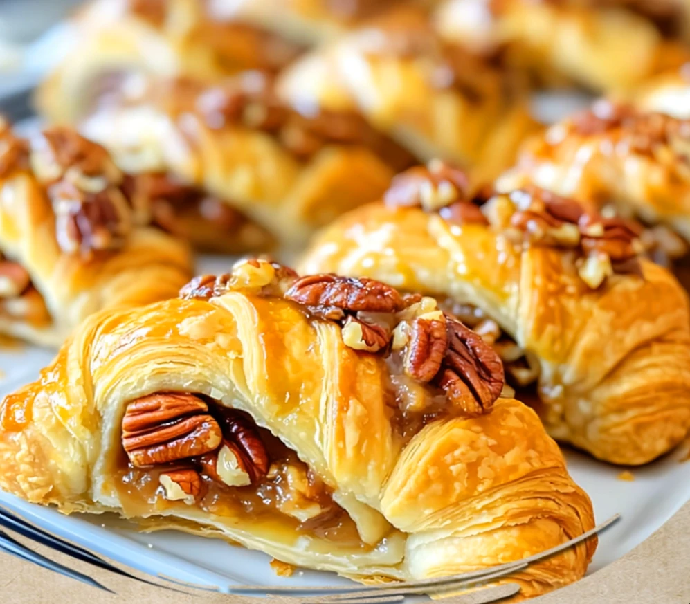 Pecan Pie Crescents - Easy Recipes Life