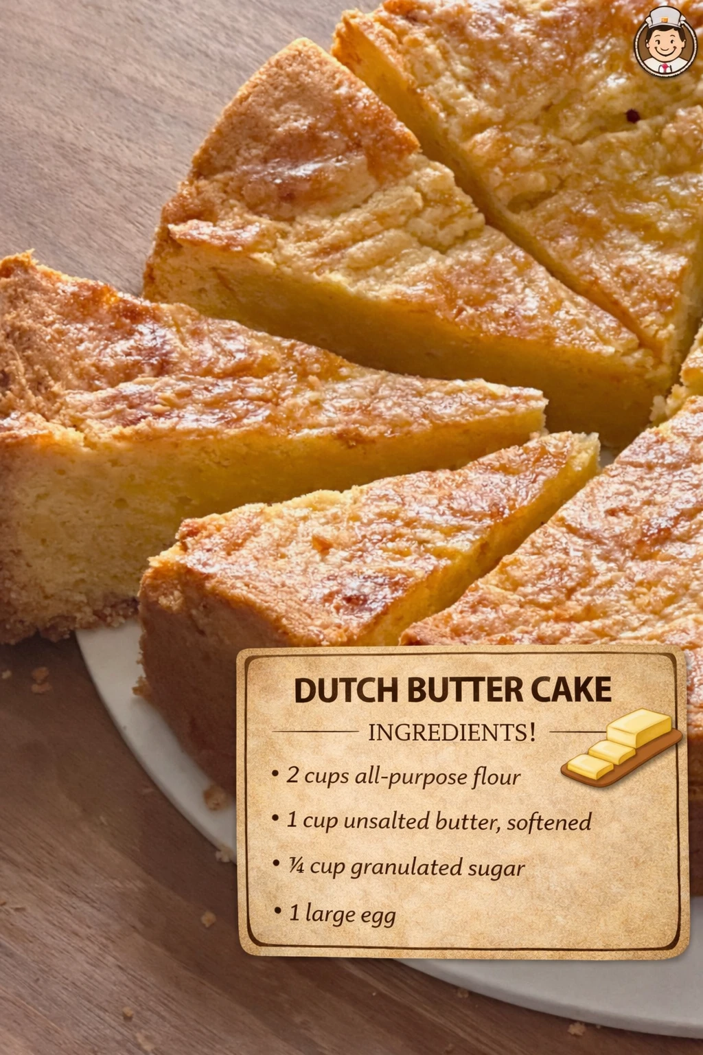 Dutch Butter Cake - Easy Recipes Life